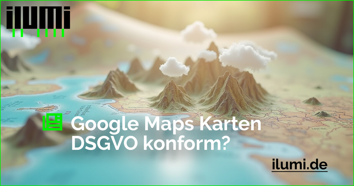 Google Maps Karten DSGVO konform?